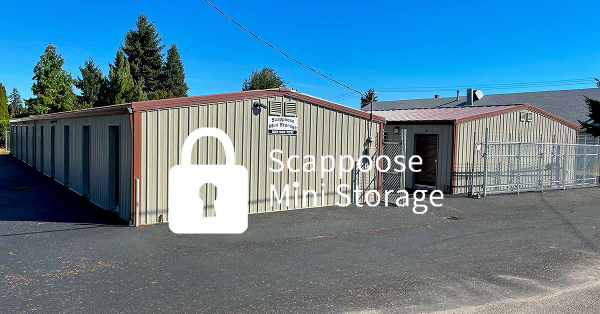 Secure Affordable Storage Downtown Scappoose Oregon